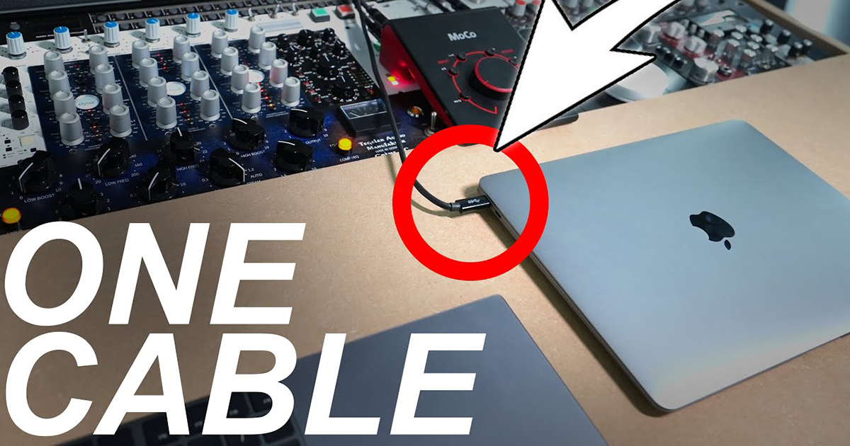 Connect Everything to Your MacBook with just ONE Cable - AATL